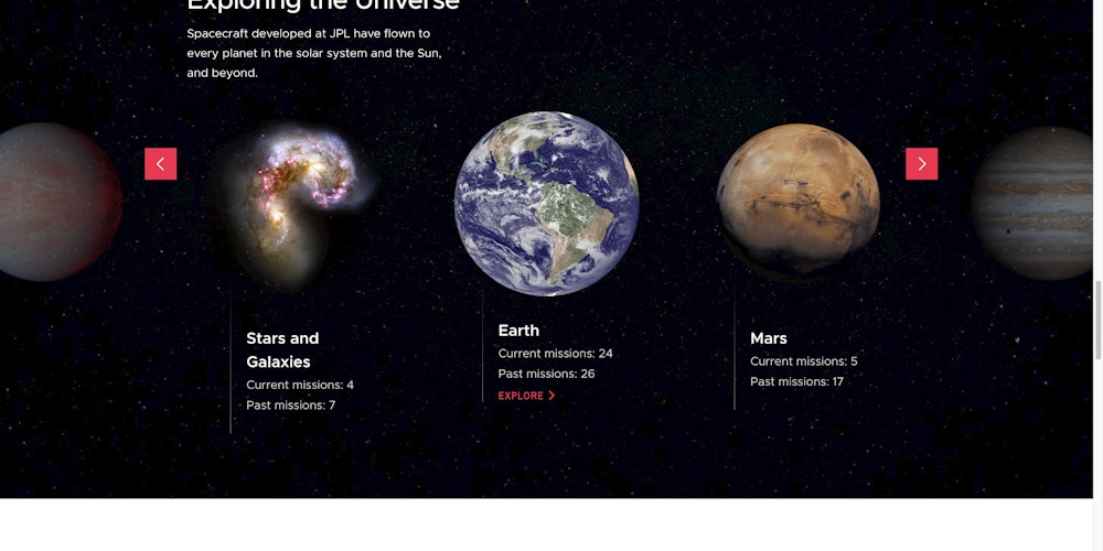 NASA JPL Admire The Web NASA JPL Admire The Web